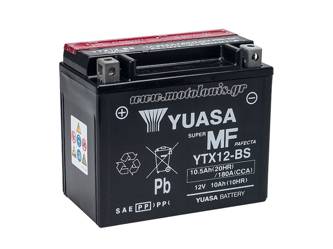Μπαταρία Yuasa YTX12-BS
