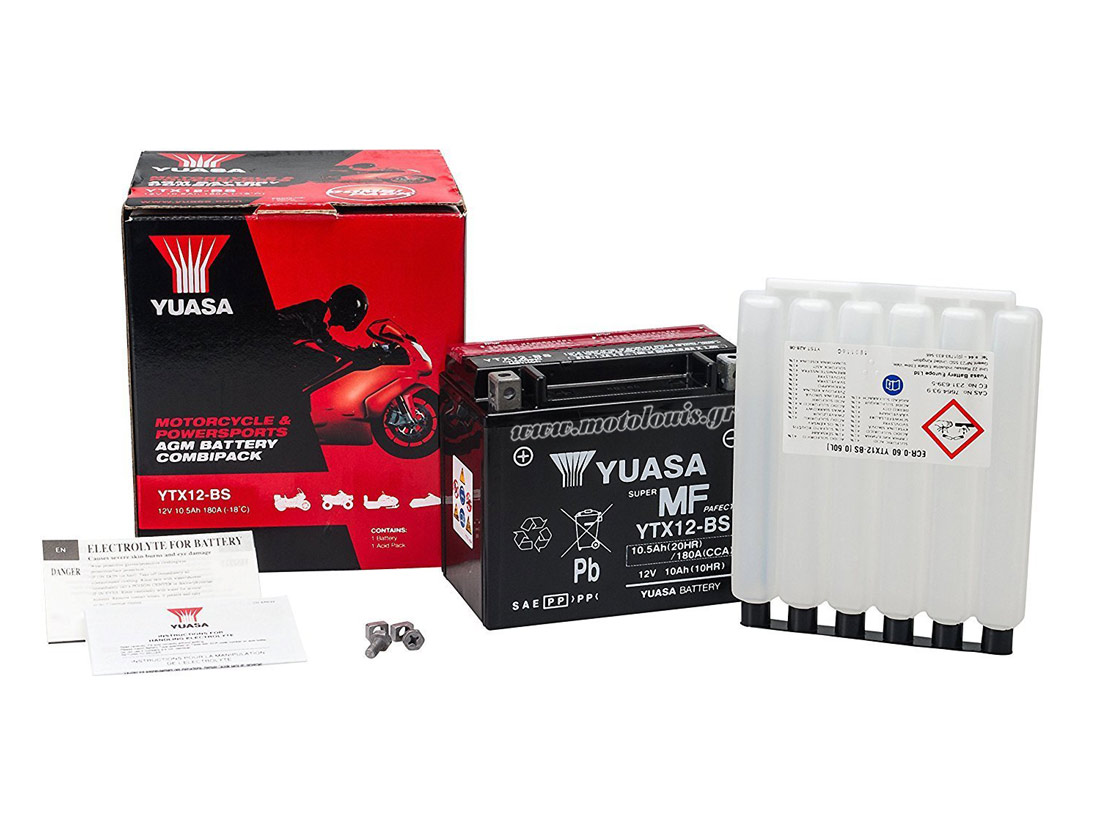 Μπαταρία Yuasa YTX12-BS